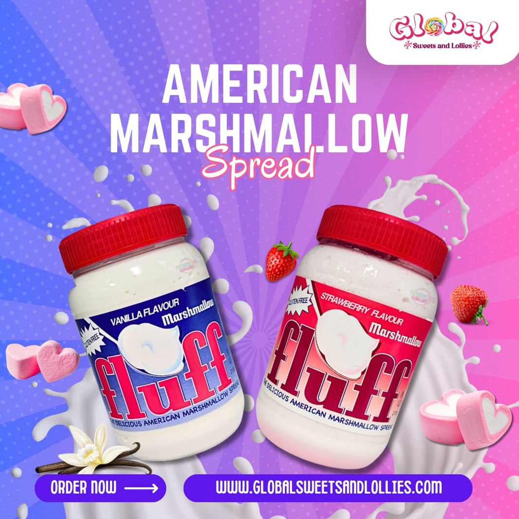 Buy American Marshmallow Spread Online Australia – Global Sweets & Lollies