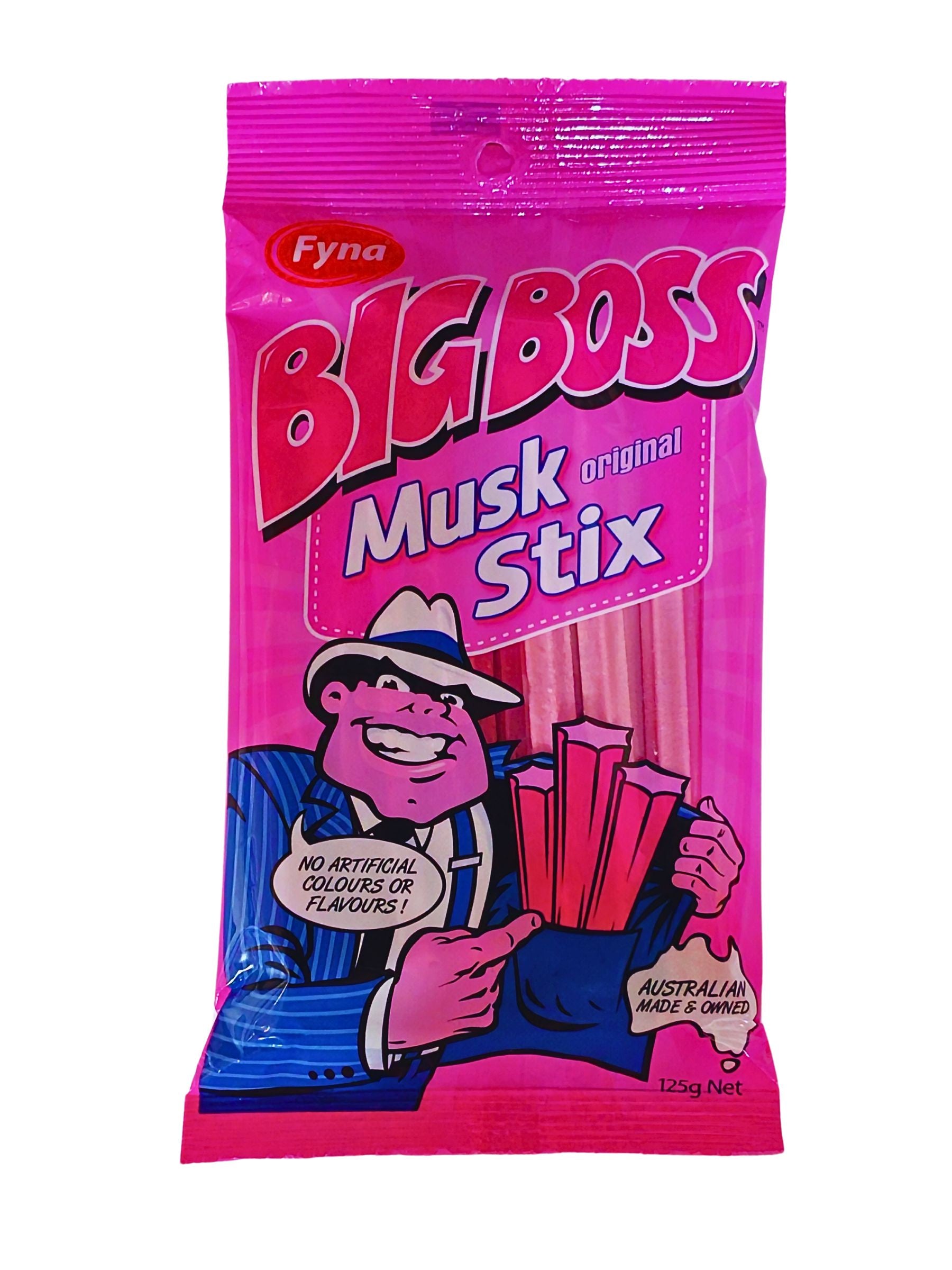 Big Boss Original Musk Stix 125g – Global Sweets & Lollies