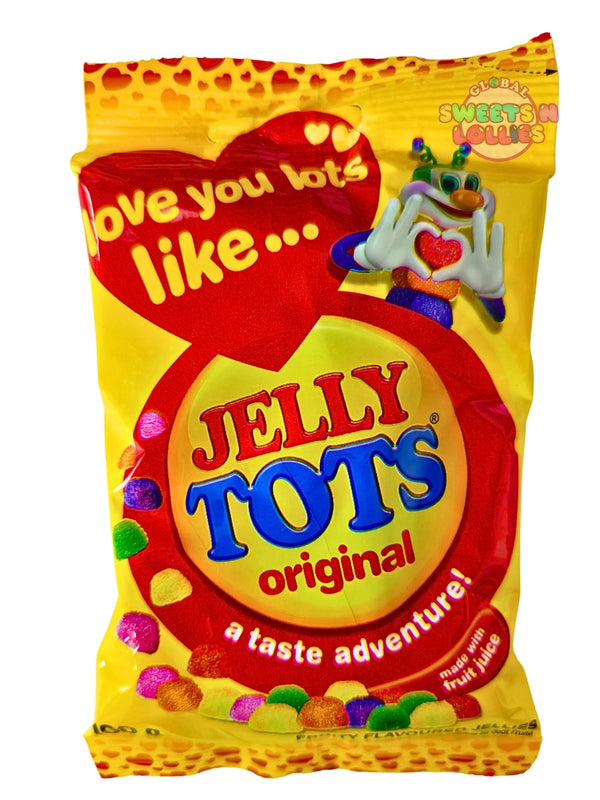 Jelly Tots Original 100g – Global Sweets & Lollies