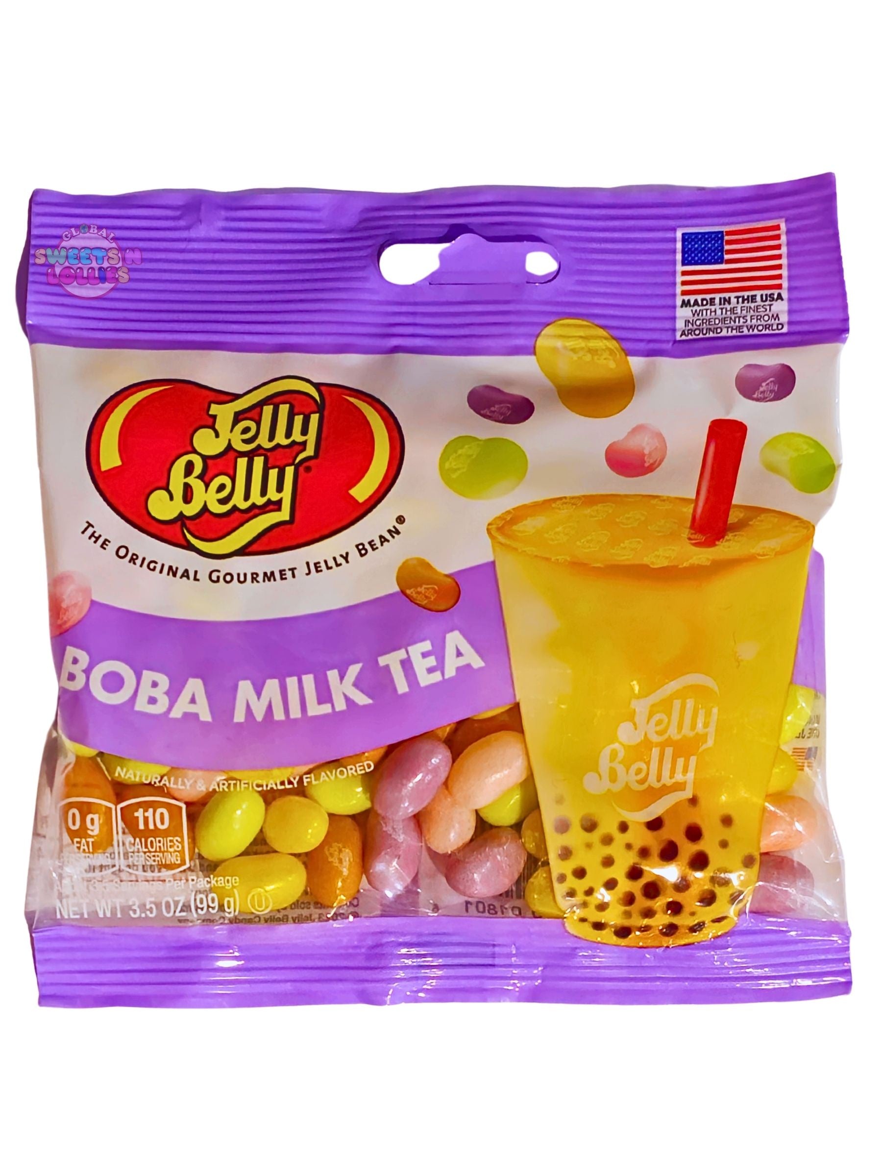 Jelly Belly Boba Milk Tea 99g BEST BEFORE AUG 29 – Global Sweets & Lollies