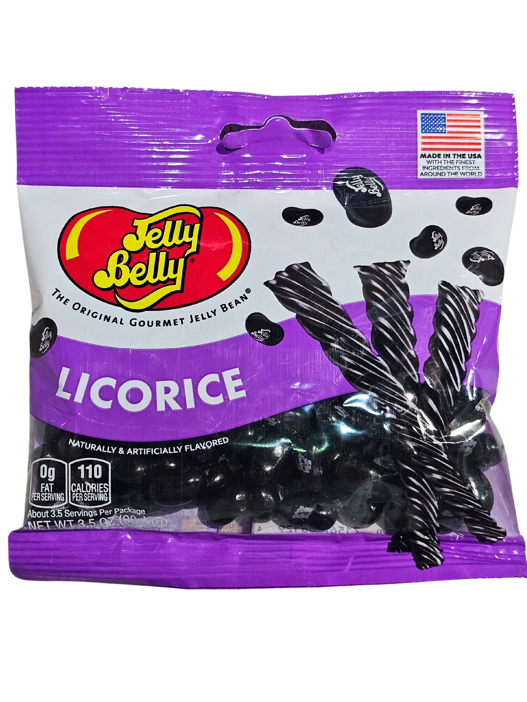 Jelly Belly Licorice 99g – Global Sweets & Lollies