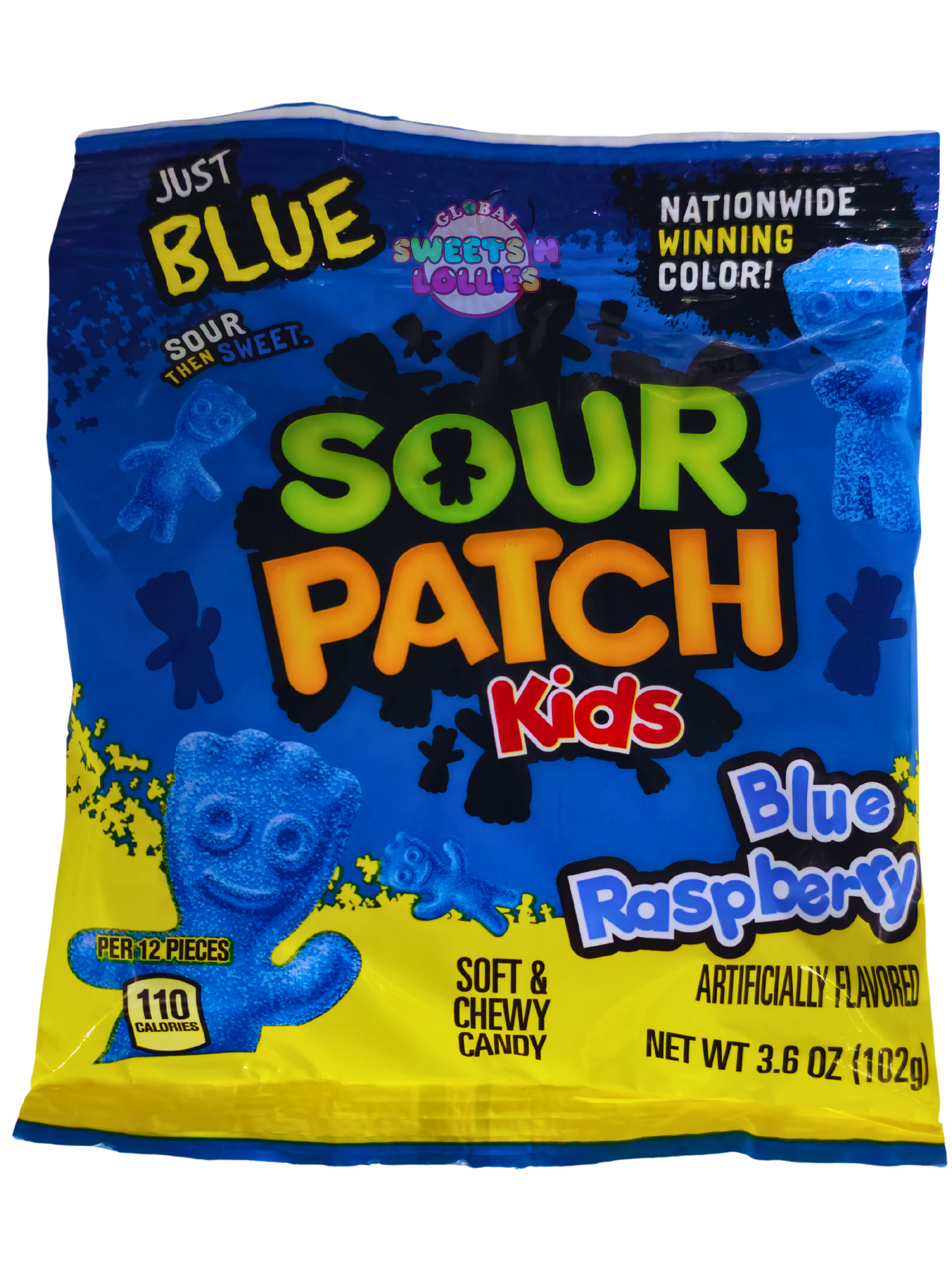 Sour Patch Kids Blue Raspberry 102g – Global Sweets & Lollies