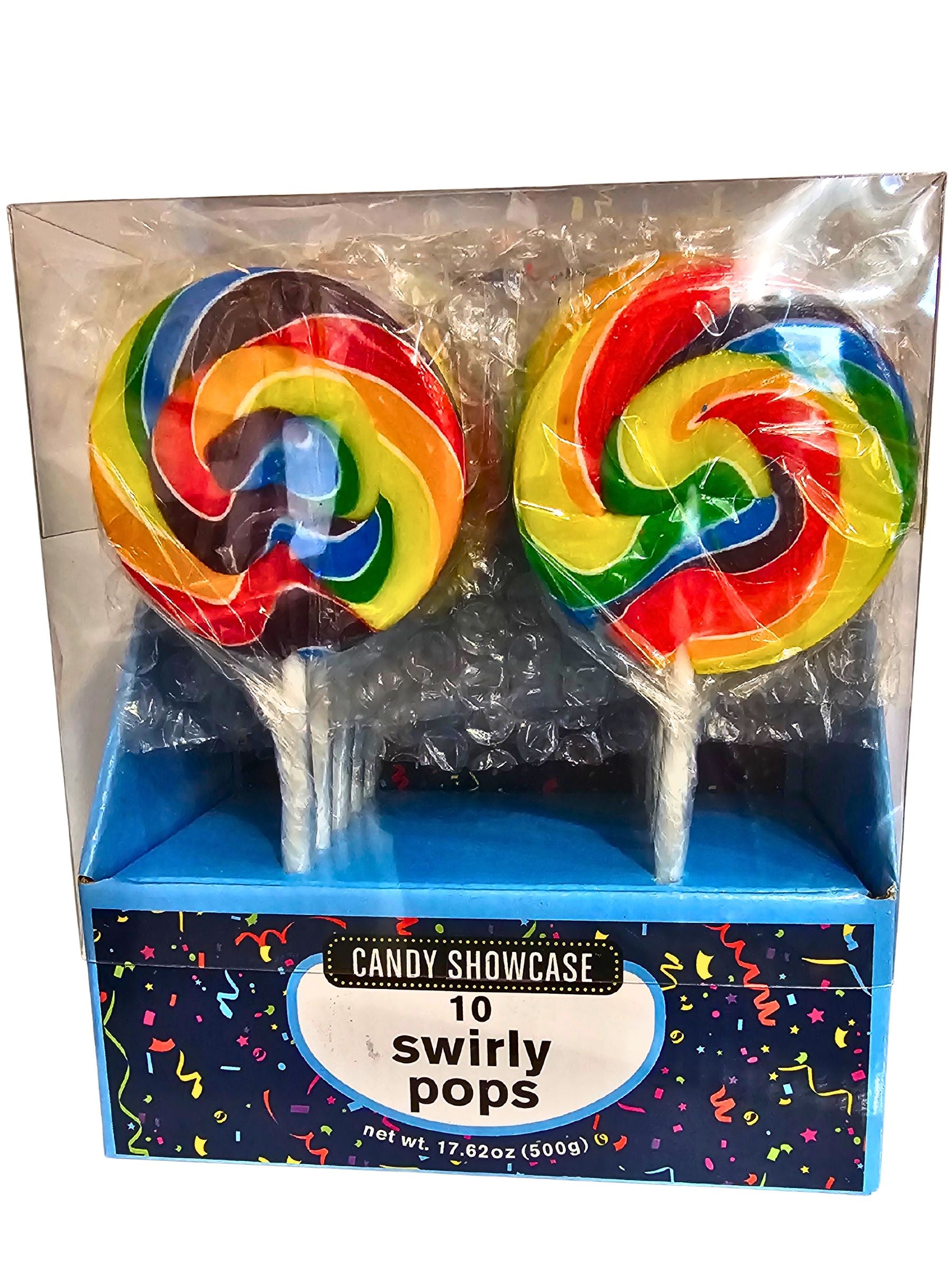 Swirly Pops Rainbow 500g 10 pack – Global Sweets & Lollies