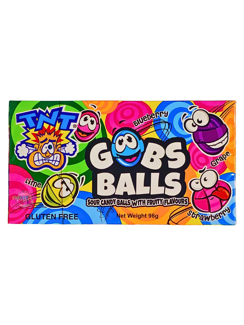 TNT Gob Balls 96g – Global Sweets & Lollies