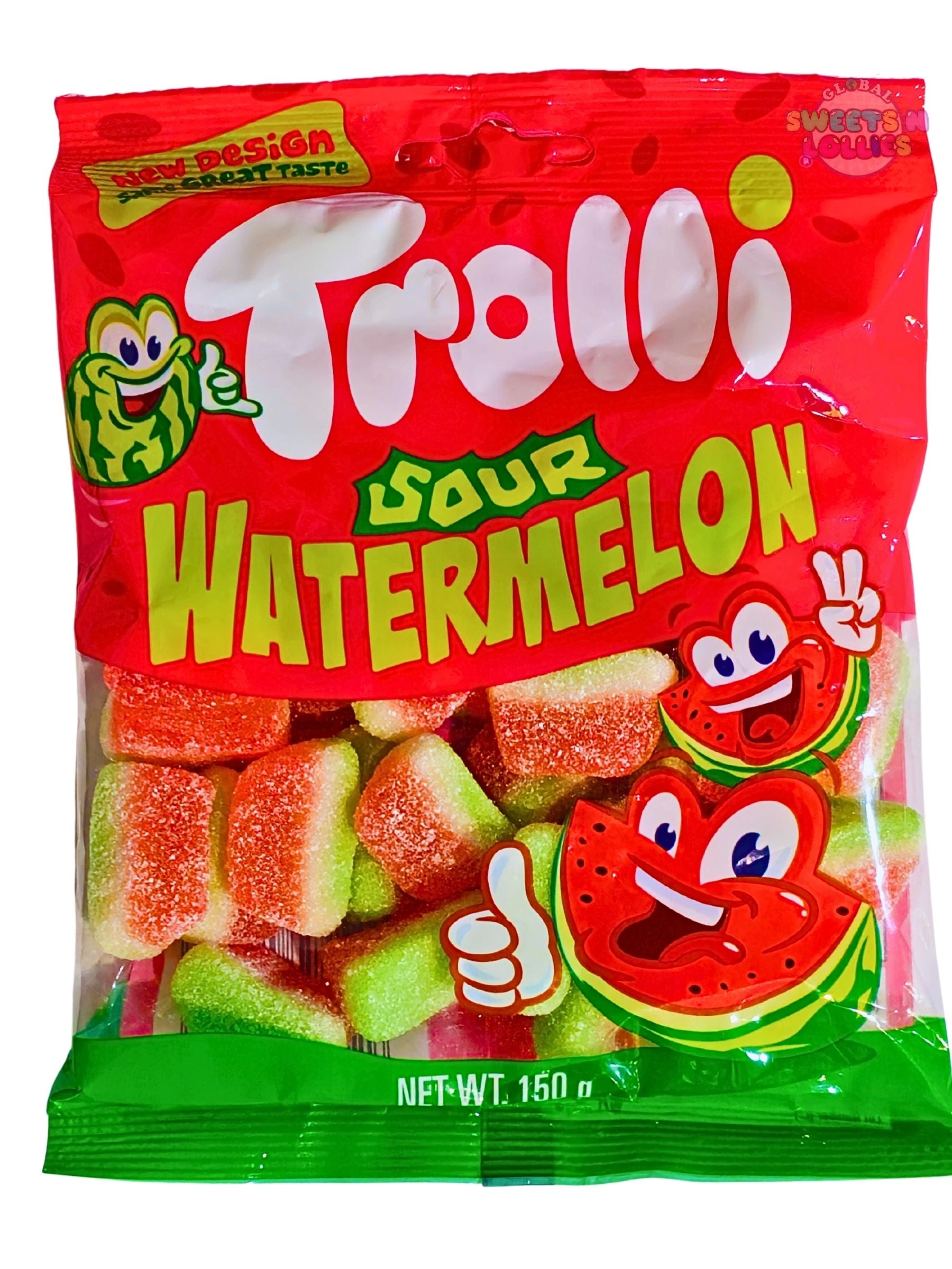 Trolli Sour Watermelon 150g Best Before July 2025 – Global Sweets & Lollies