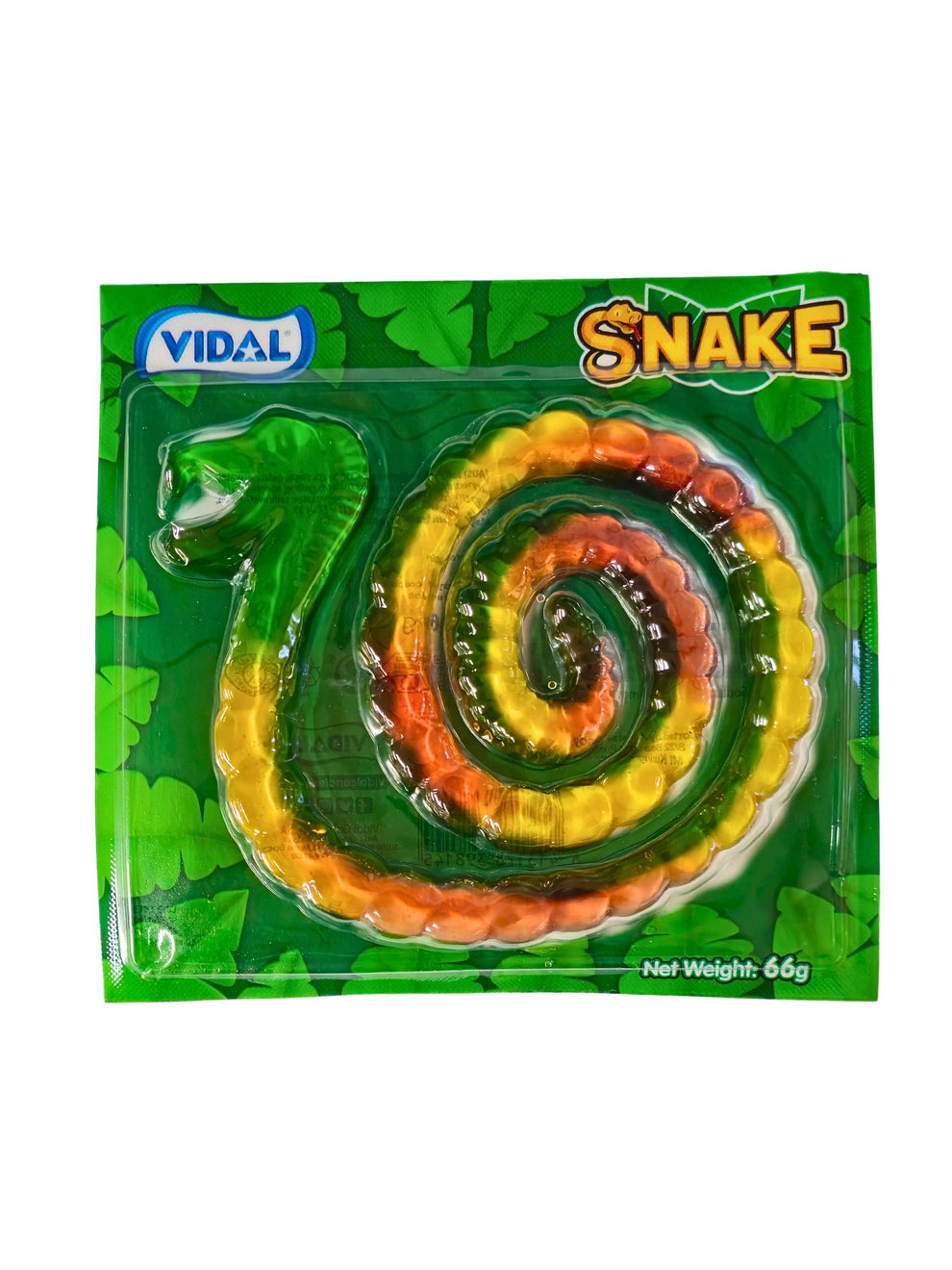 U/C Vidal Jelly Snake 66g – Global Sweets & Lollies
