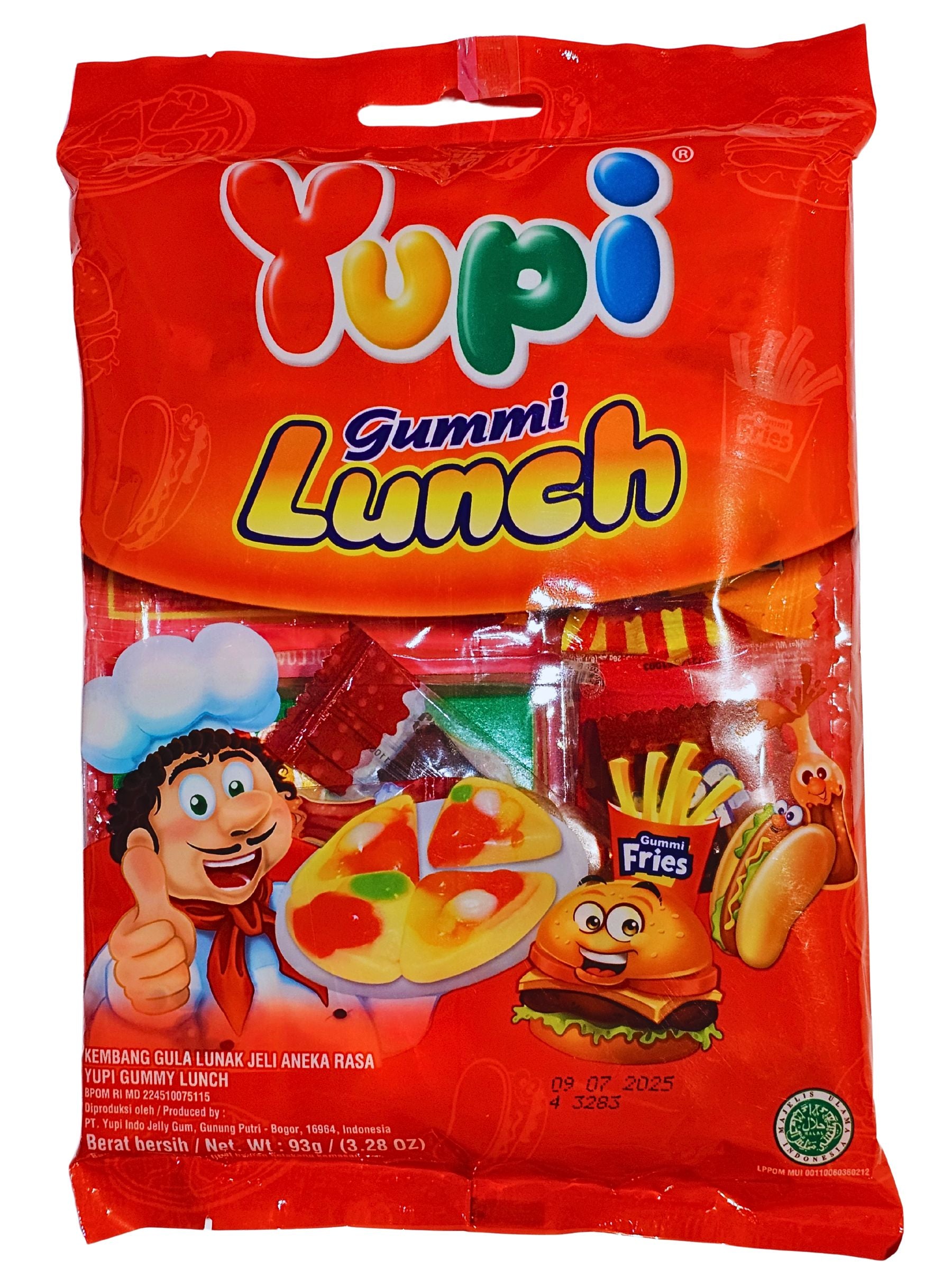 Yupi Gummi Lunch Bags 93g – Global Sweets & Lollies