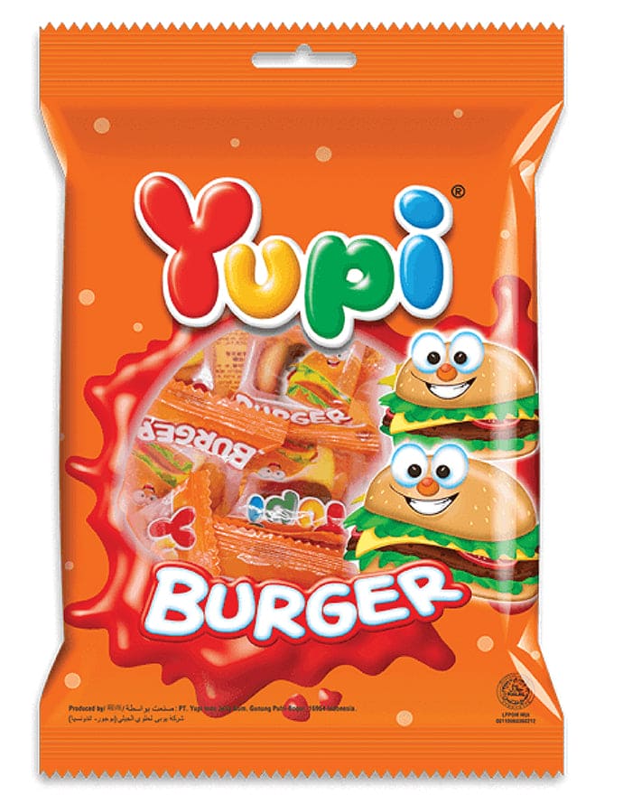 Yupi Mini Burger – Global Sweets & Lollies