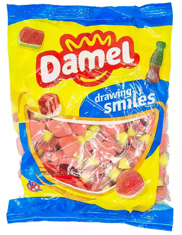 Damel Tri Colour Pyramids 1kg – Global Sweets & Lollies