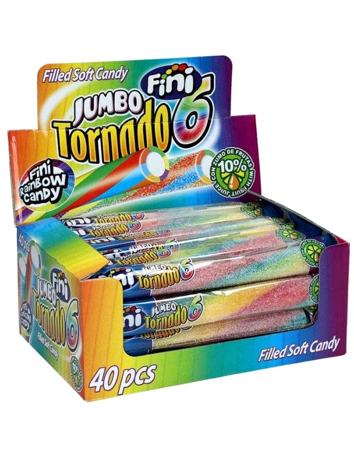 Fini Sour Jumbo Tornado Bars – Global Sweets & Lollies