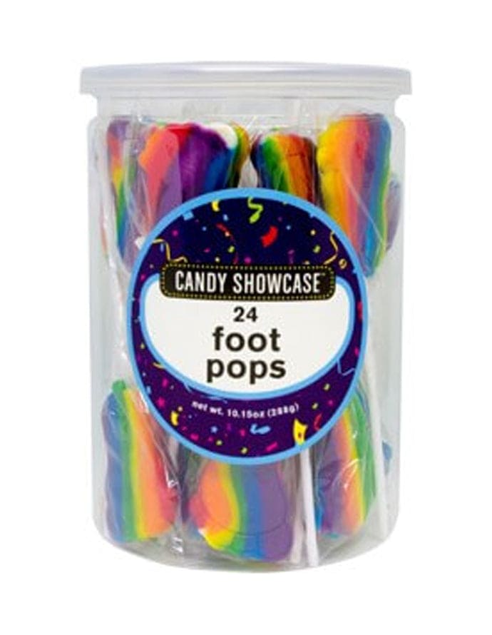 Foot Pops Rainbow – Global Sweets & Lollies