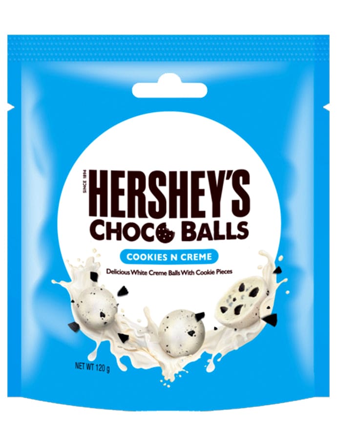 Hershey's Cookies N Creme Choco Balls 120g – Global Sweets & Lollies