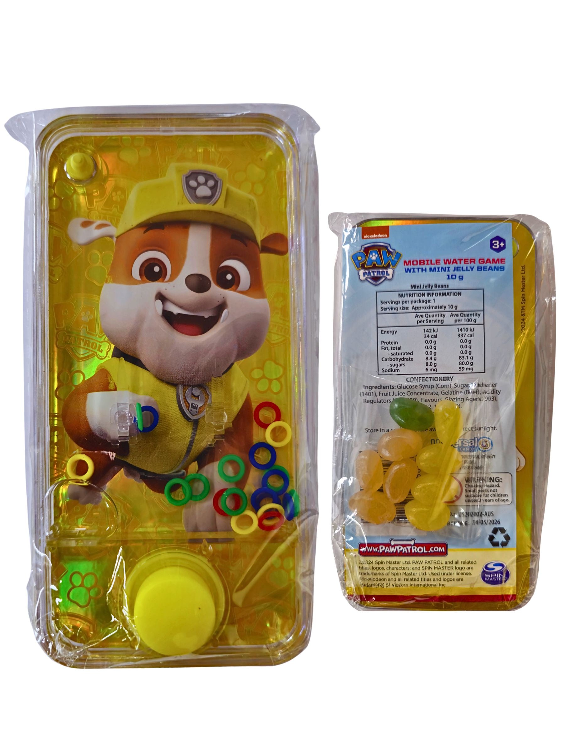 Paw Patrol Mobile Water Game w Jellybeans 10g – Global Sweets & Lollies