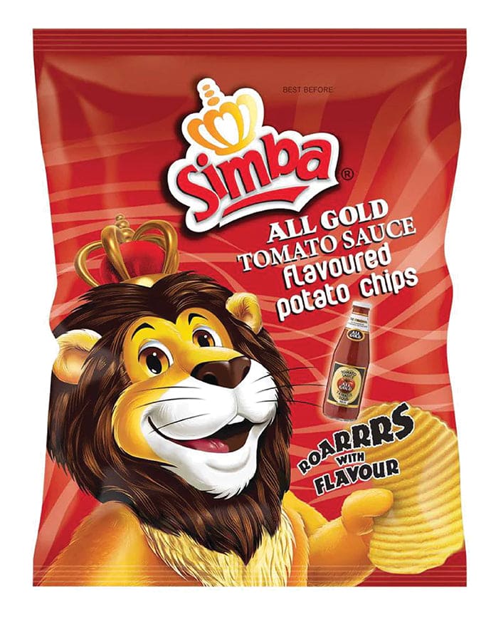 Simba Tomato Sauce Chips – Global Sweets & Lollies